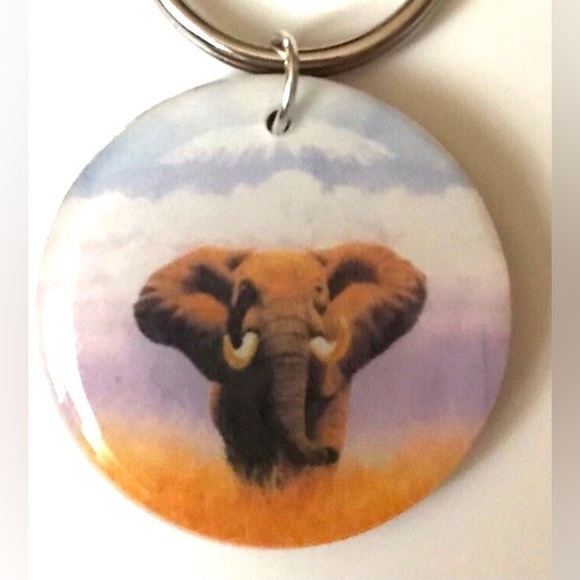 Hand Crafted | Accessories | Safari Elephant African Savanna Grassland ...